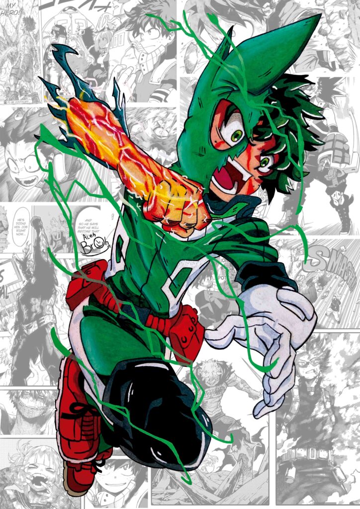 Pôster Deku – Capitão Onigiri