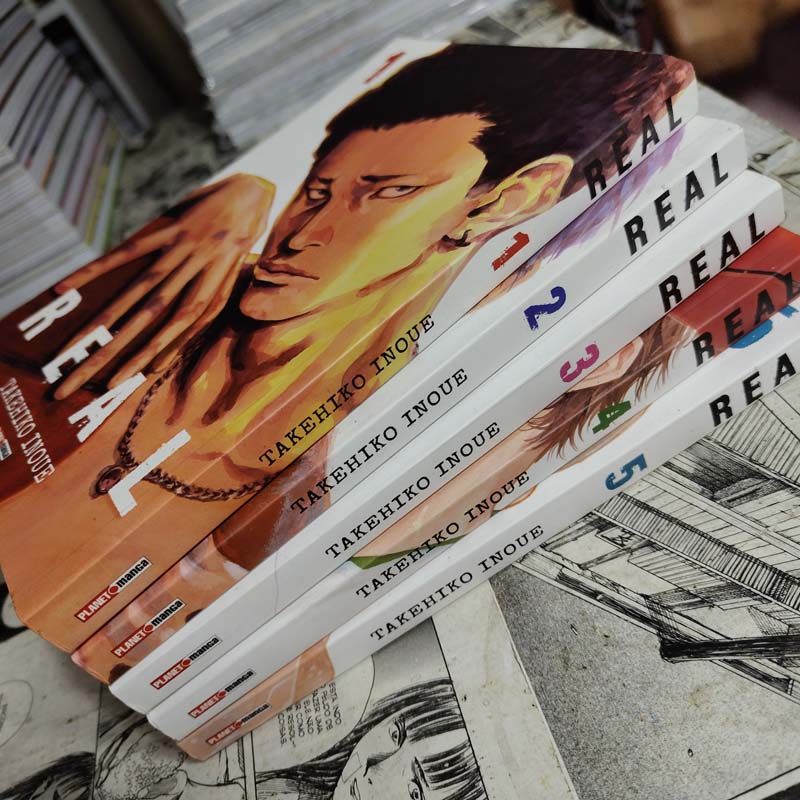 Real – Vol.1 ao 5 (Lote #267) – Capitão Onigiri