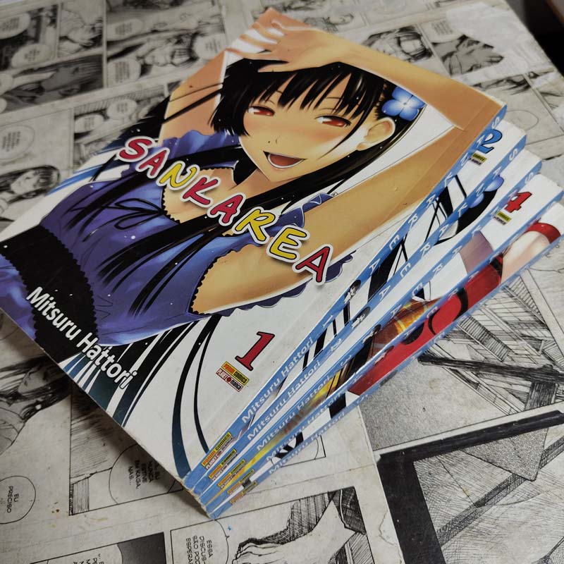Sankarea – Vol.1 ao 5 (Lote #267) – Capitão Onigiri