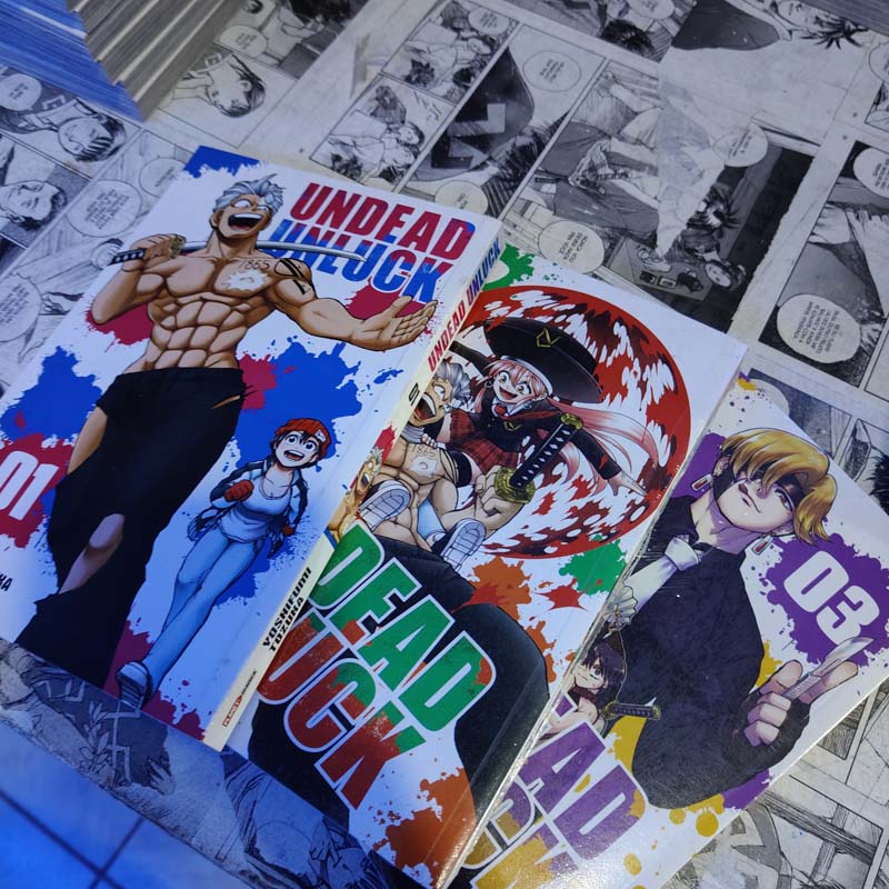 Undead Unlock – Vol.1 ao 3 (Lote #269) – Capitão Onigiri
