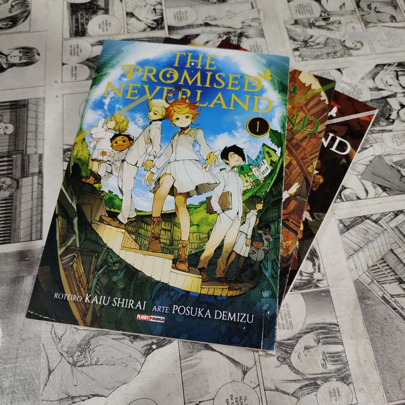The Promised Neverland – Vol.1 ao 3 (Lote #278) – Capitão Onigiri