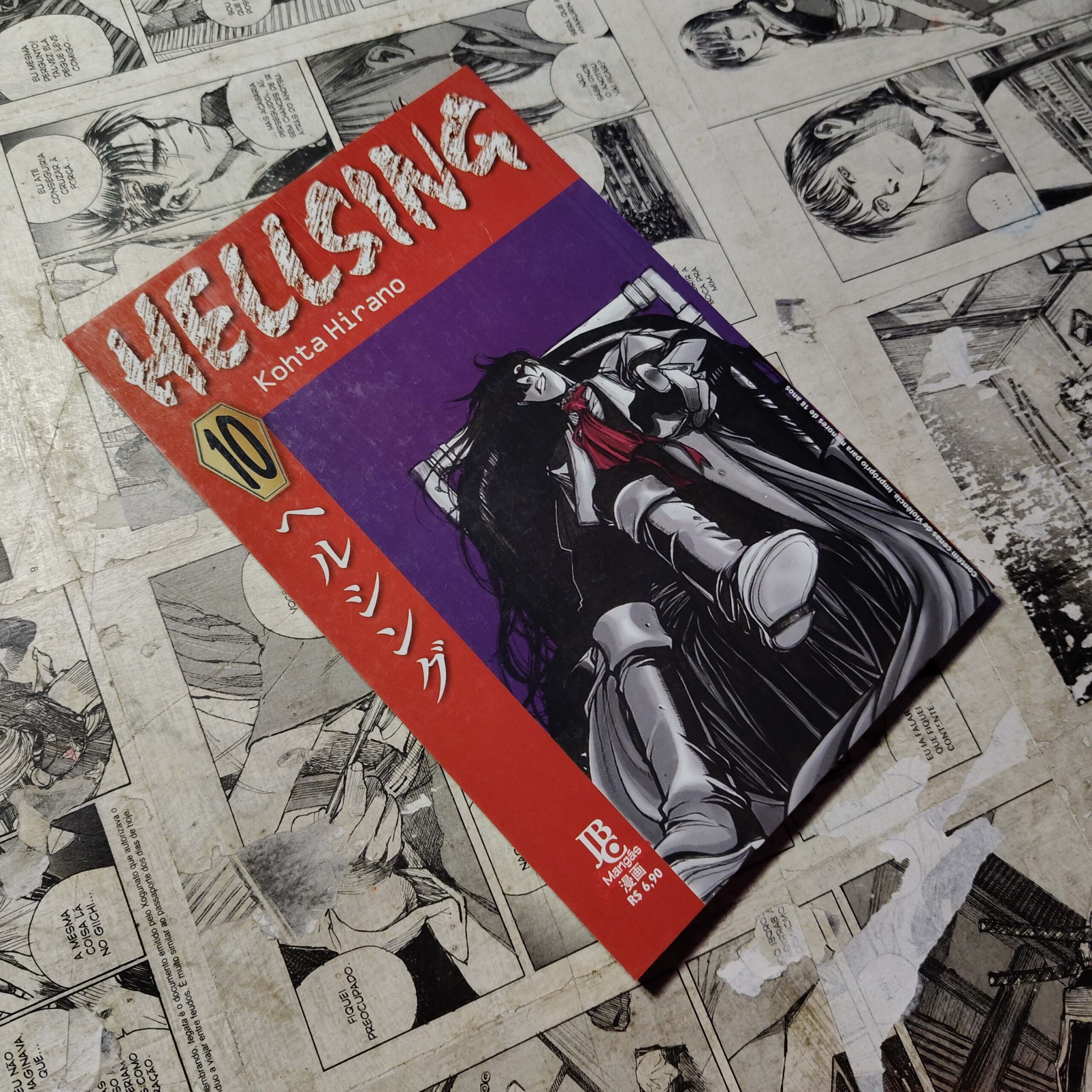 Hellsing – 1º edição – Vol.10 (Lote Festival de Avulsos #59) – Capitão ...