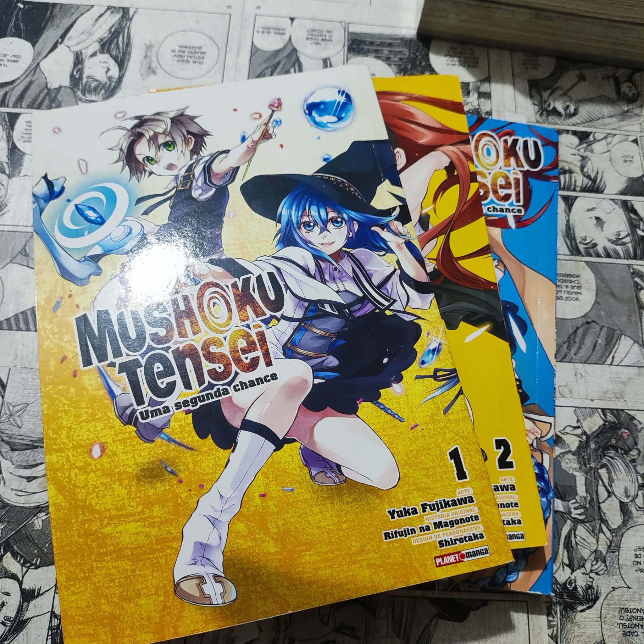 Mushoku Tensei – Mangá – Vol.1 ao 3 (Lote #316) – Capitão Onigiri